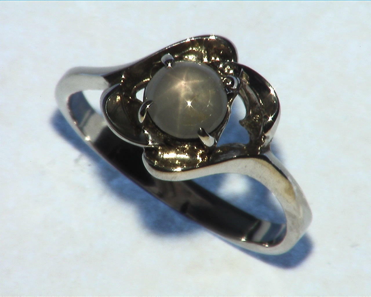 Star Sapphire Sterling Silver Ring. – Barygems