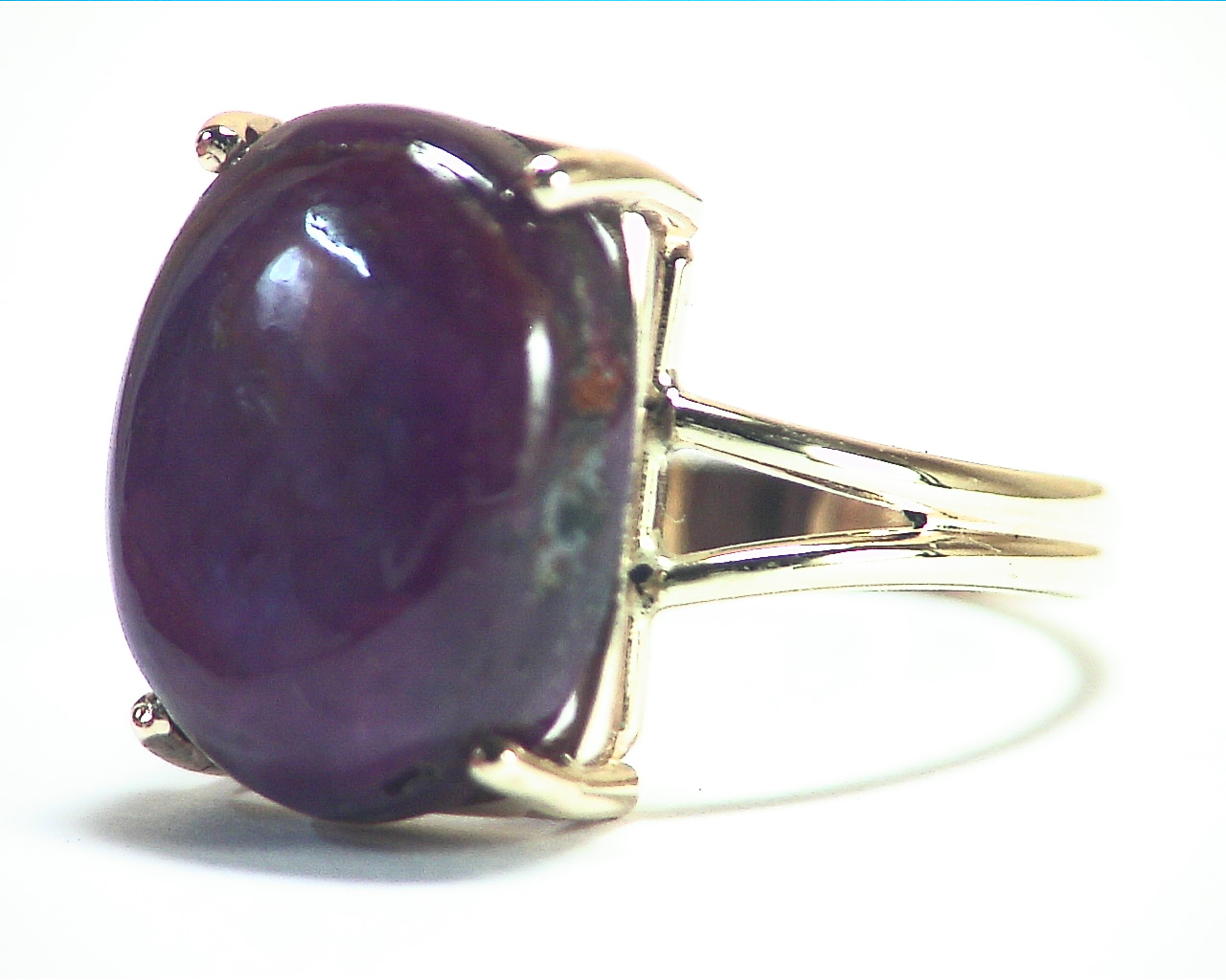 Star Ruby Natural Genuine Gemstone Ring in Gold RFK,225 – Barygems