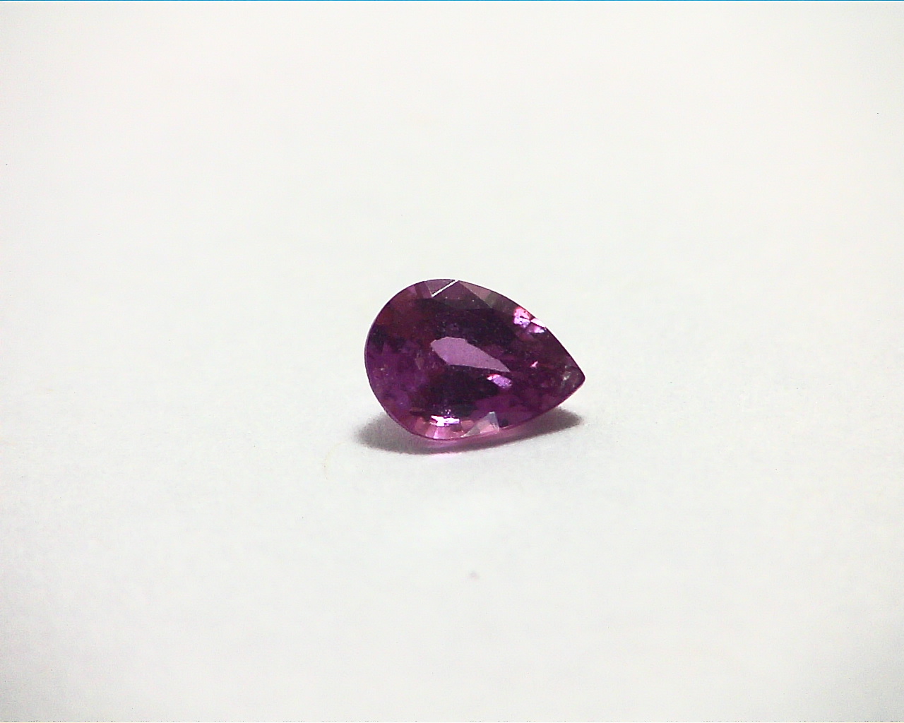 Pink Sapphire Pear Shape Natural Genuine Gemstone From Sri Lanka GPG383 ...